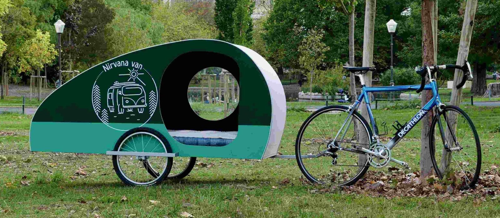 La mini caravane pour vélo qui révolutionne le cyclotourisme ...